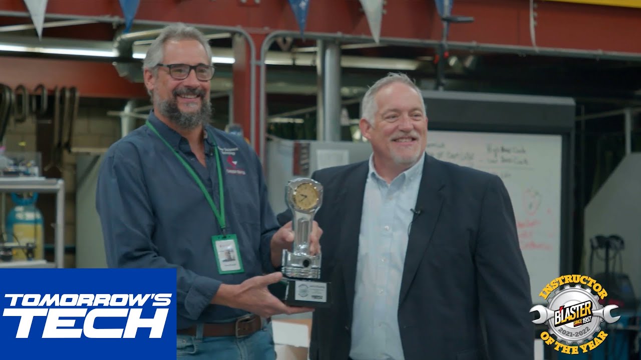 Tomorrow's Technician Celebrates 2022 B'laster Instructor of the Year ...