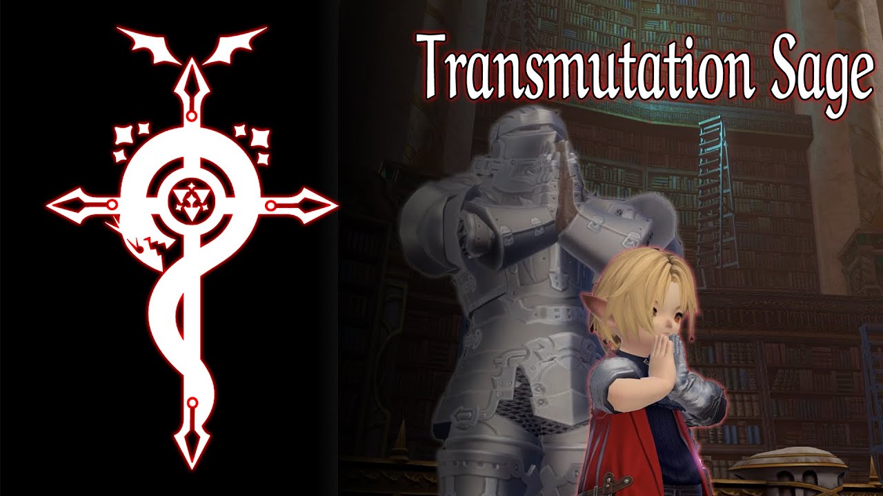 Transmutation Sage FFXIV VFX Mod - YouTube