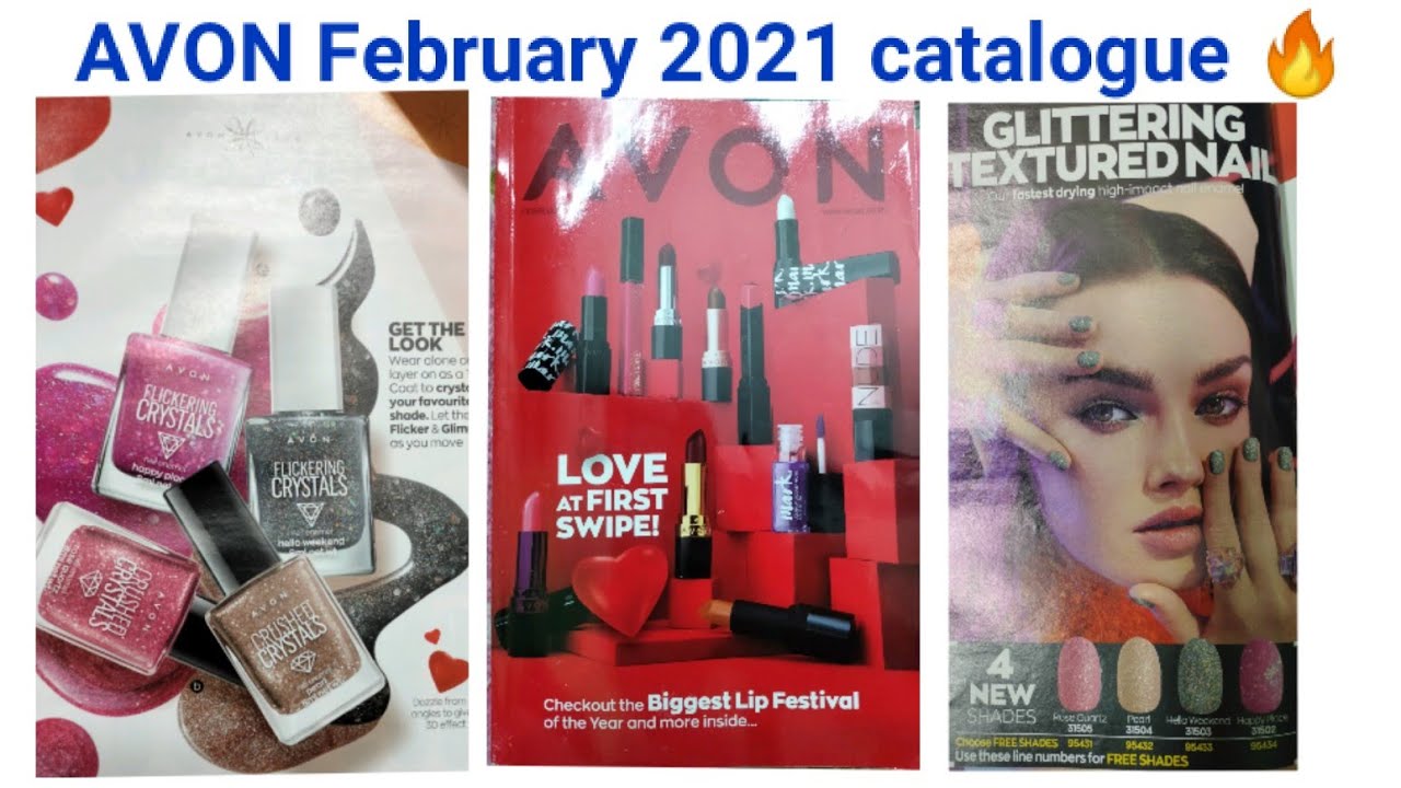 AVON February 2021 catalogue//by Glam Mantra... - YouTube