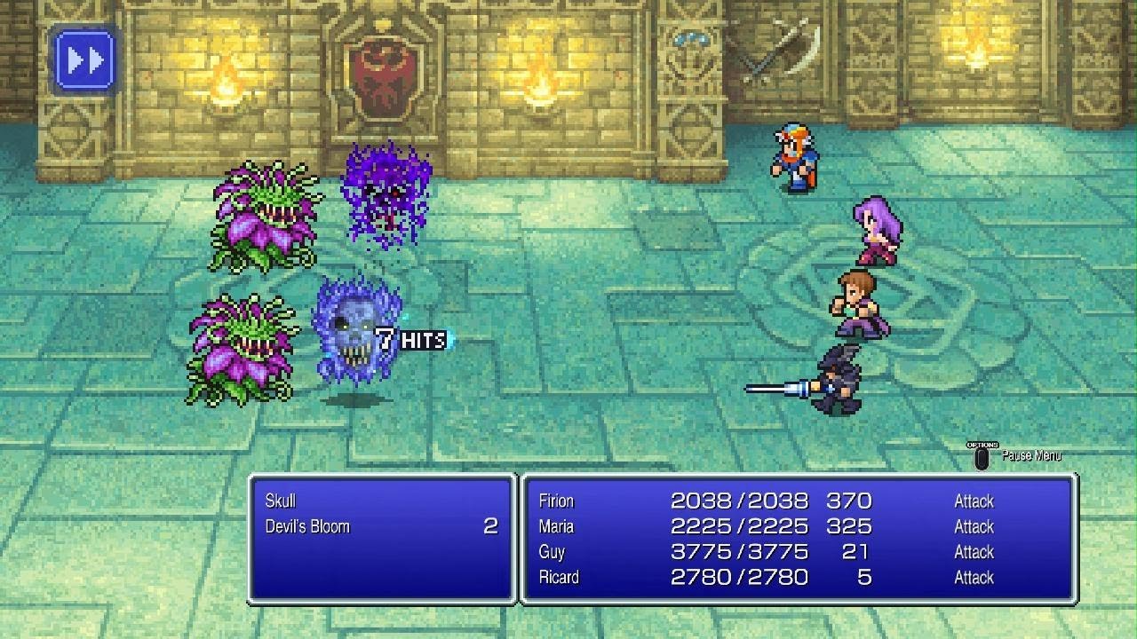 FINAL FANTASY II Pixel Remaster Missable Enemy #10 (Skull) - YouTube