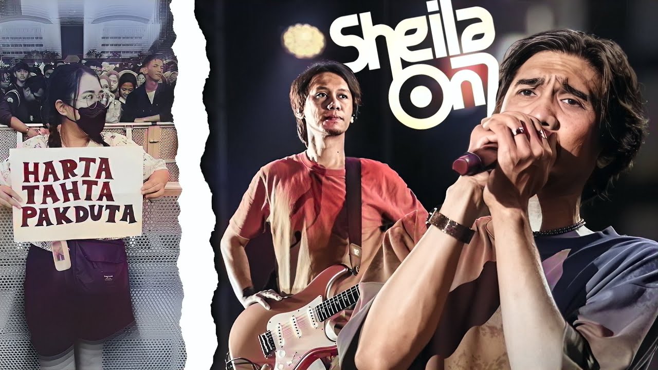 Momen Kocak Duta Sheila on 7 saat Digoda Fans Gen Z dengan Poster Harta ...