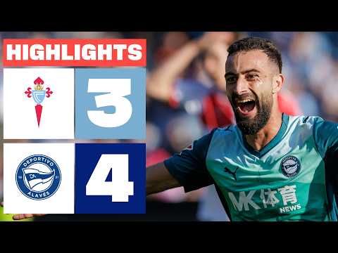 CELTA 3 -  4 DEPORTIVO ALAVÉS | RESUMEN LALIGA EA SPORTS