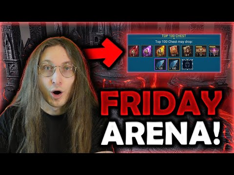 Arena Chilling BUT Super Sweaty  top 100 Push I RAID: Shadow Legends