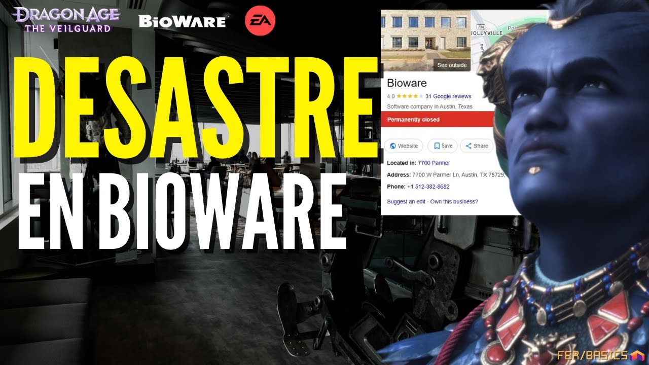 BIOWARE AUSTIN APARECE COMO PERMANENTEMENTE CERRADO EN GOOGLE MAPS ...