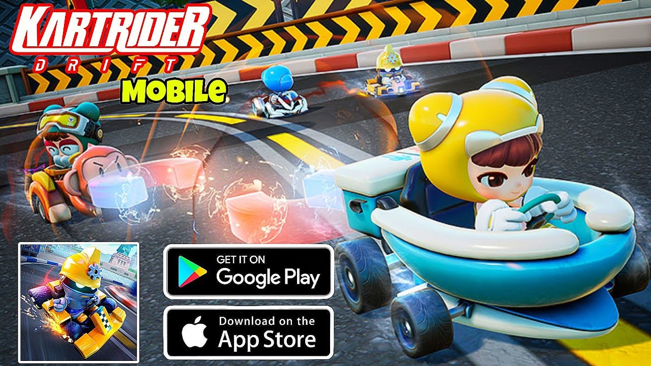 Kartrider : Drift Mobile - Gameplay Graphic Ultra HD | Game đua xe gà "BOOM MOBILE" - YouTube