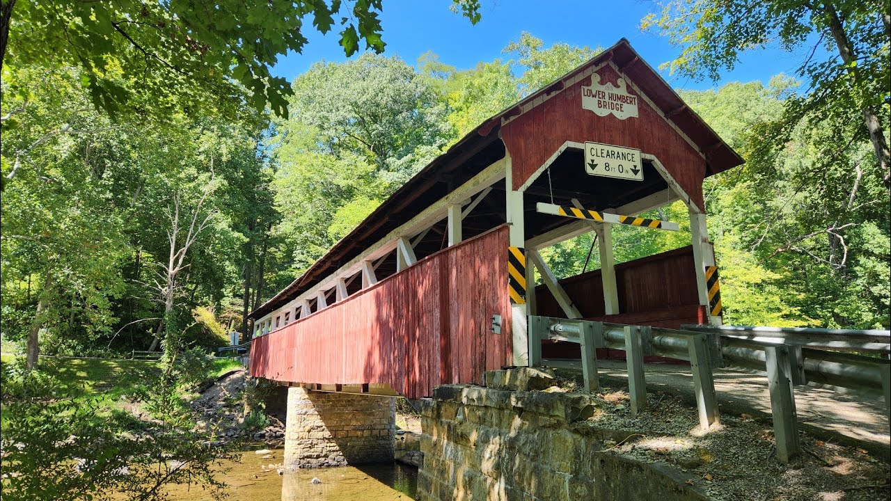 Lower Humbert Covered Bridge, Confluence PA #coveredbridge #beauty # ...
