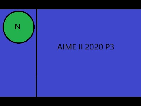 AIME II 2020 P3 - A logarithm problem - YouTube