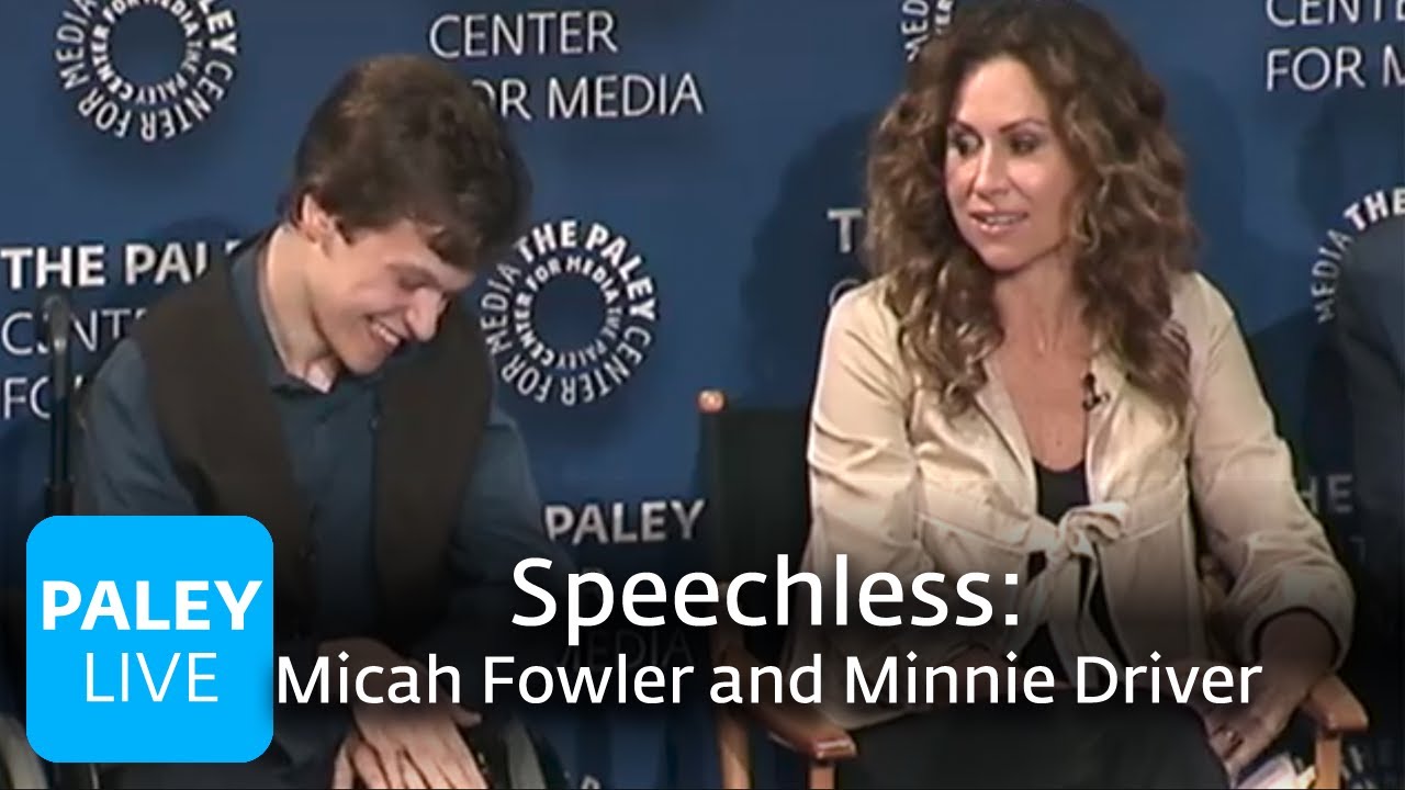 Speechless - How Micah Fowler Inspires Minnie Driver - YouTube