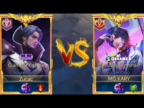 Kary Đối Đầu Zucac Trên Rank Chiến Thần 127 Sao Cực Căng