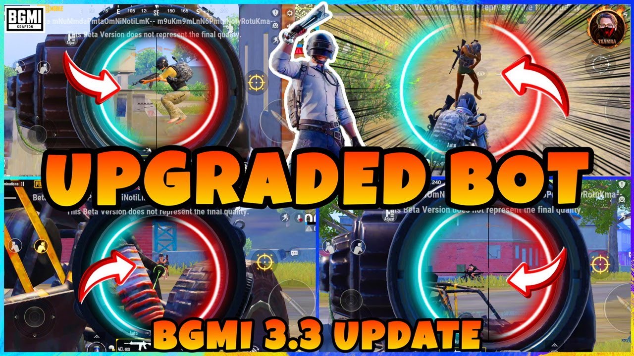 😂 BGMI / PUBGM 3.3 UPDATE UPGRADED BOT | BOT DRIVING BIKE | TAMIL 😂 # ...