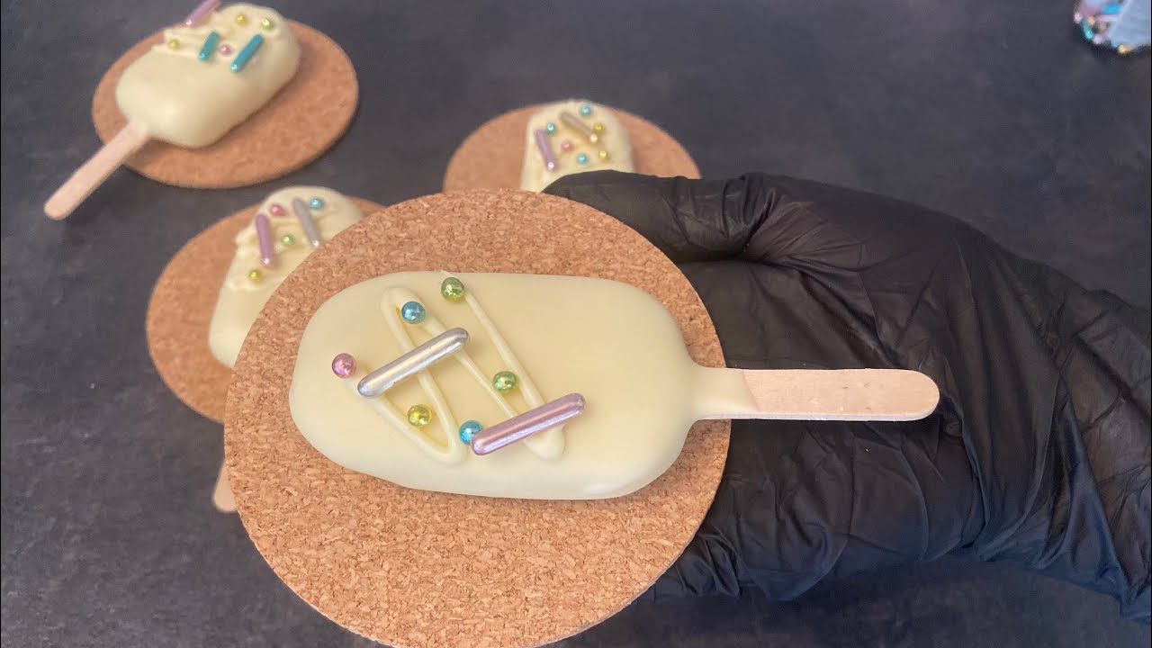 No bake magnum cake pop - YouTube