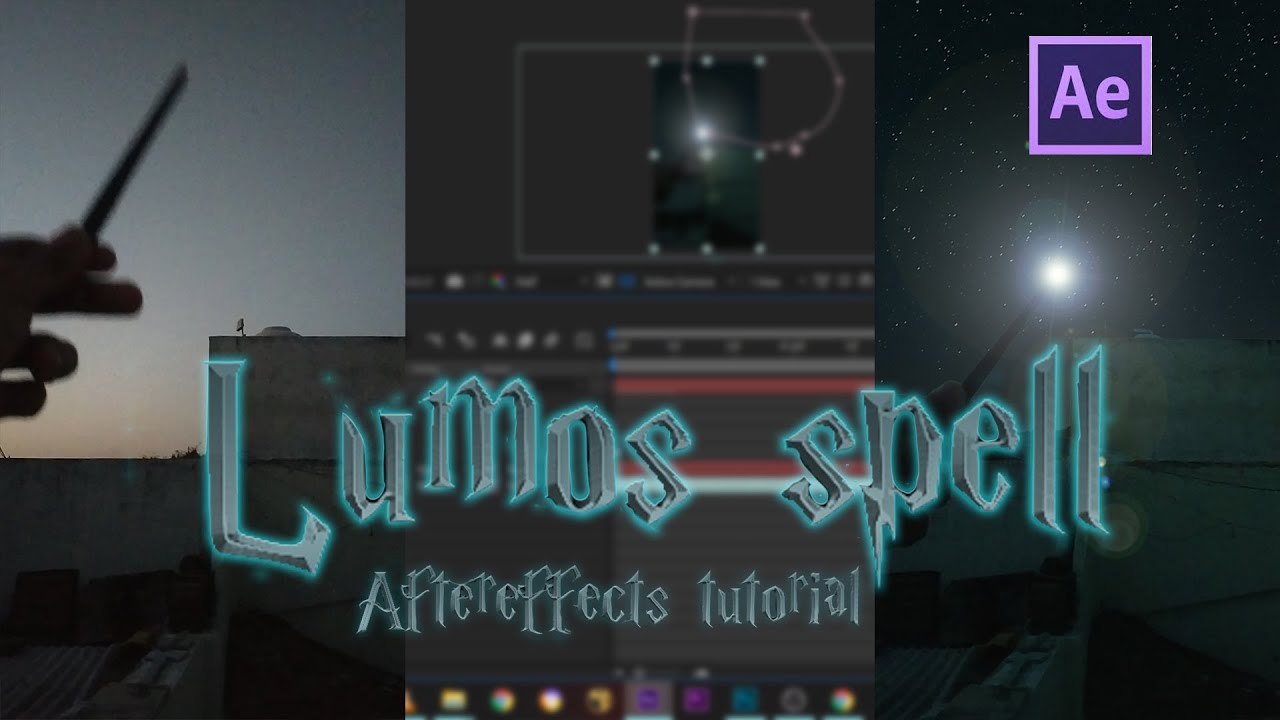 Lumos effect || After effects tutorial || Lakshya editgram - YouTube