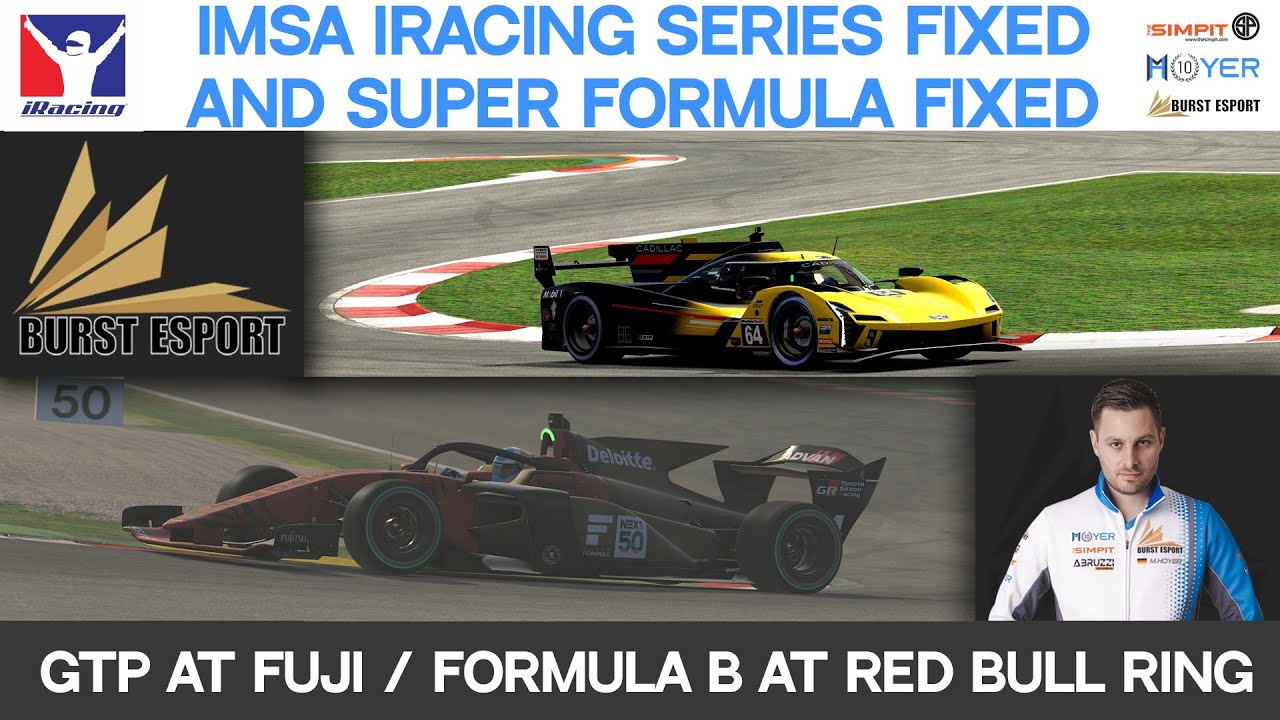 iRacing - IMSA Fixed Series & Super Formula Fixed - YouTube
