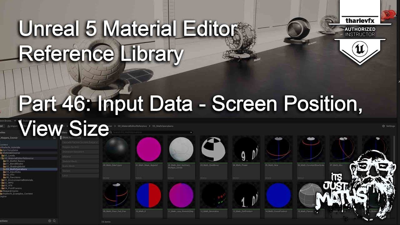 Material Editor Reference 46 - Input Data - Screen Position, View Size ...
