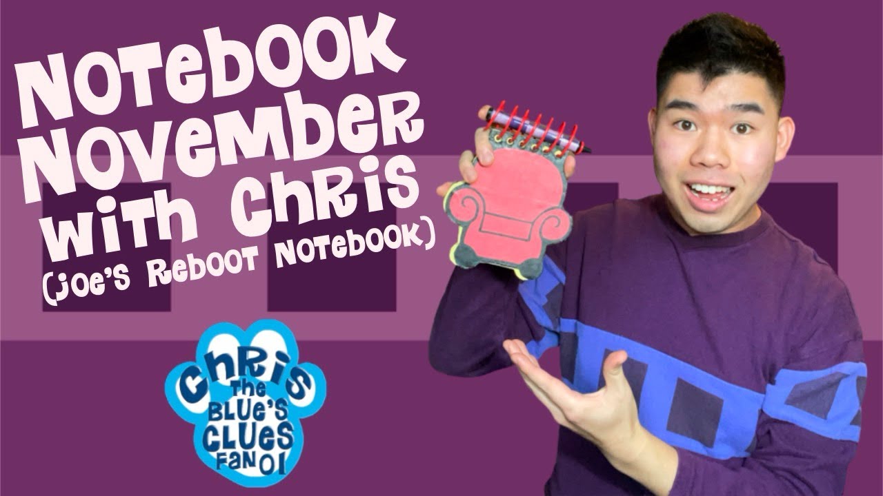 Notebook November with Chris (Joe’s Reboot Notebook) - YouTube