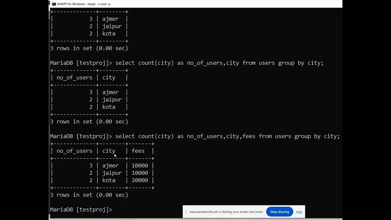 having clause in SQL SQL ALTER COMMAND #coding #programming #mysql #youtubeshorts #vairal - YouTube