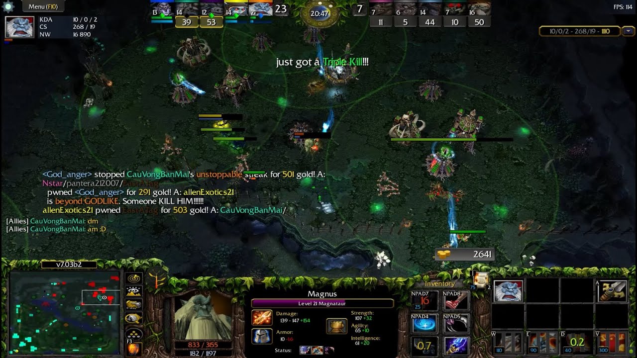 DOTA 1 Magnus Magnataur Beyond GODLIKE #12 - YouTube