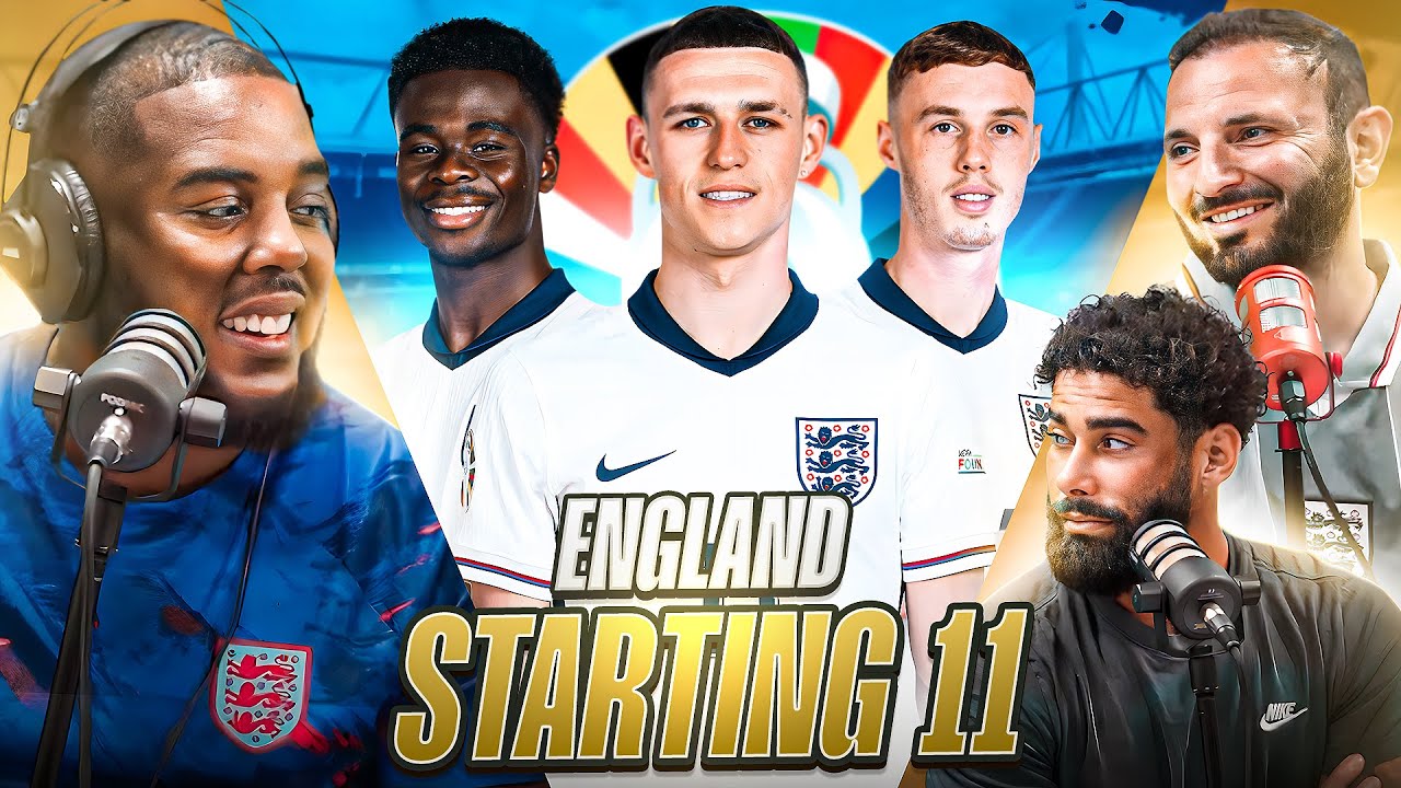 England Euro 24 Predicted Line-up: The Best Yet? ON THE BENCH PODCAST ...