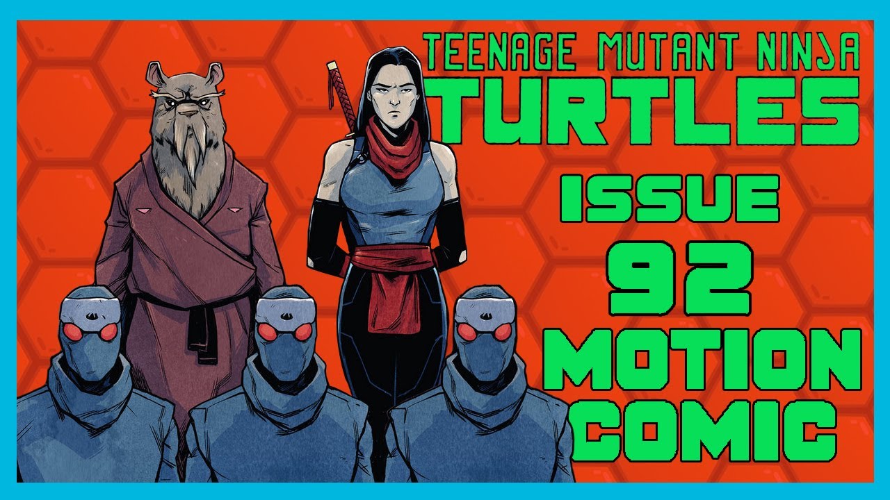 TMNT IDW #92 I ninja turtles motion comic - YouTube
