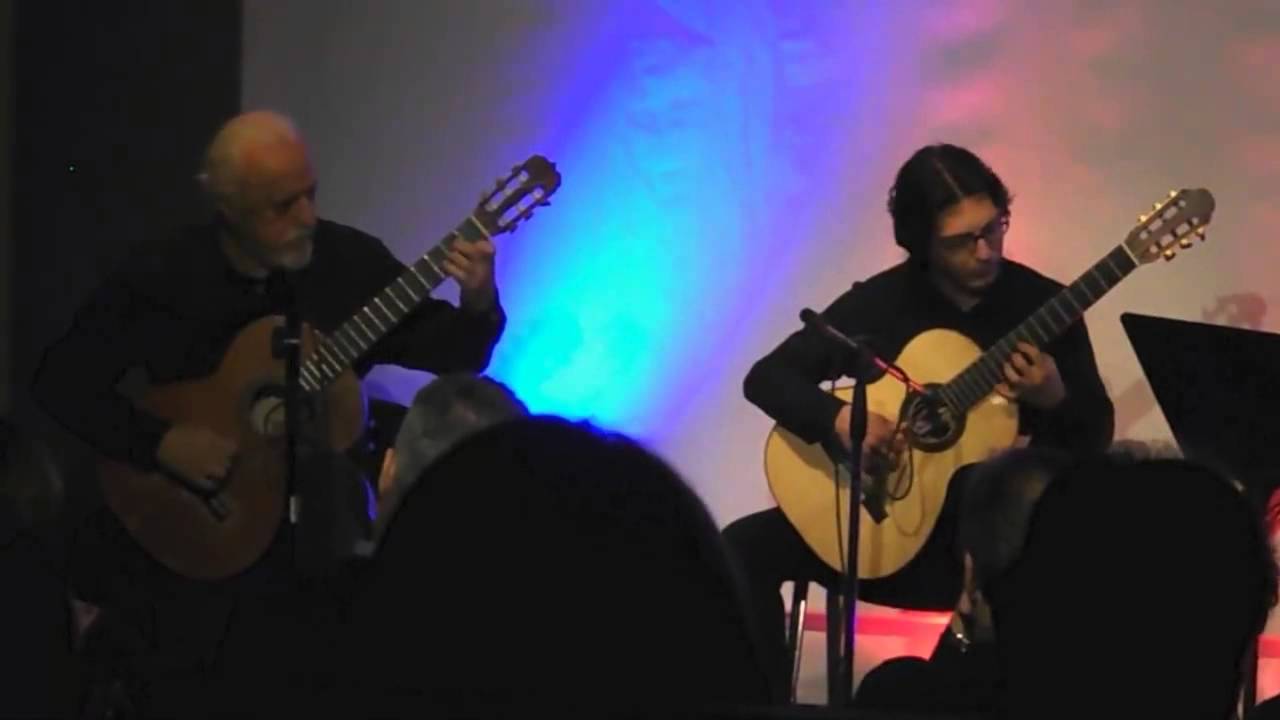 Νότης Μαυρουδής - Ντουέτο για δυο κιθάρες - YouTube