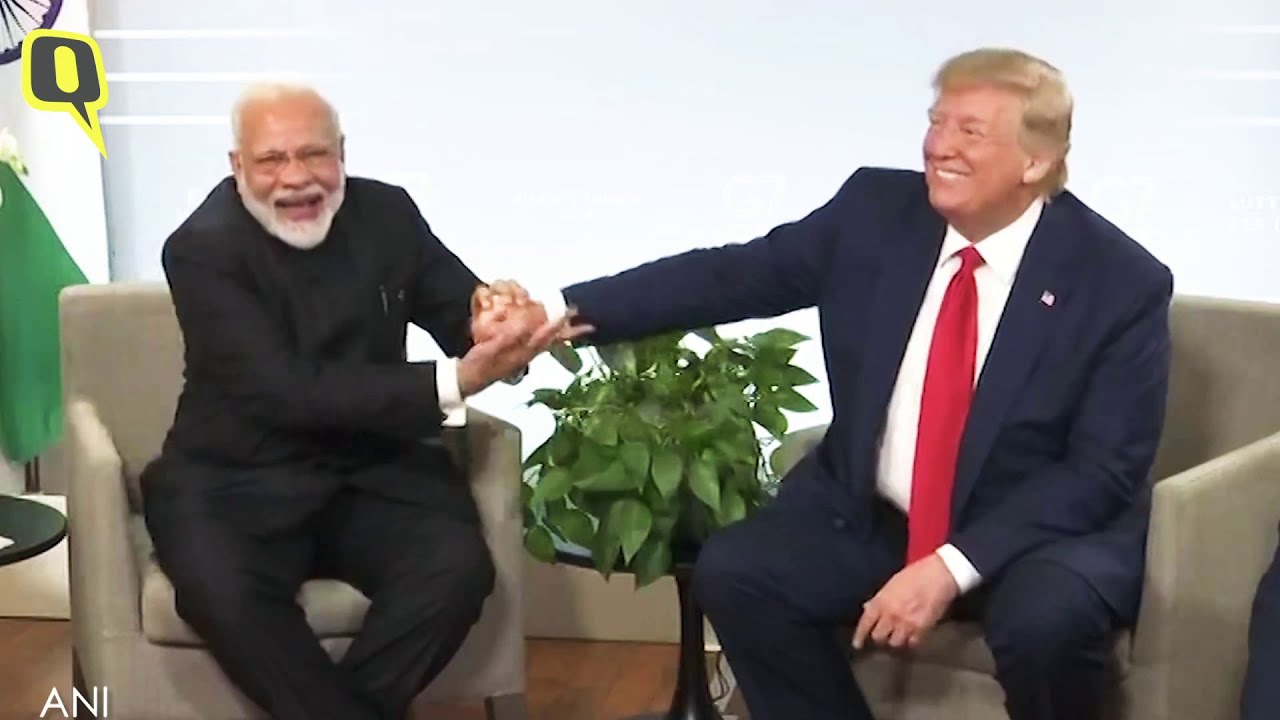 MODI and TRUMP hand shake hit🔥🔥🔥 - YouTube
