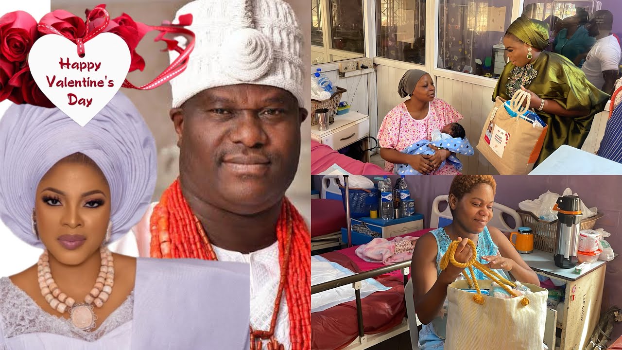 OONI OF IFE CELEBRATE VALENTINE WITH NEW BORN AT GBAGADA GENERAL ...