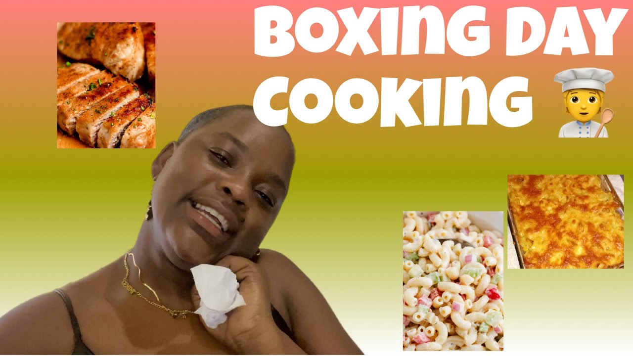 GRWM Boxing Day Cooking For The Families - YouTube