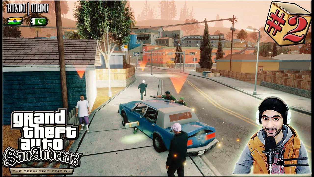 GTA San Andreas Definitive Edition Walkthrough Gameplay Part 2 - YouTube