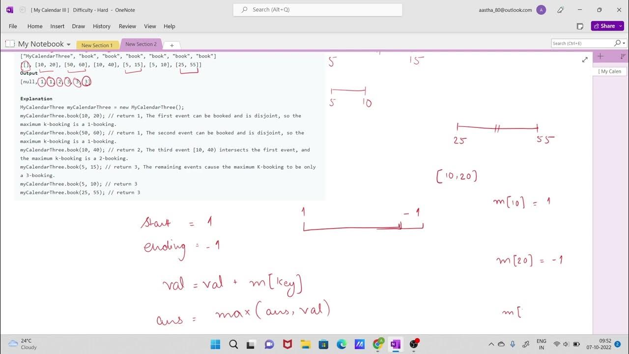 My Calendar III || LeetCode || Explanation || Code - YouTube