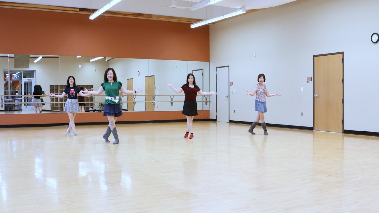 In da House! - Line Dance (Dance & Teach) - YouTube