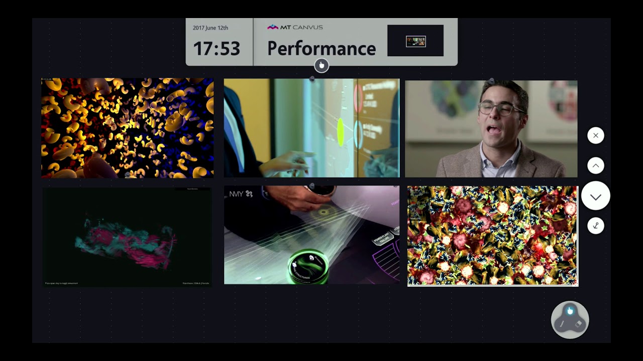 MultiTaction performance - YouTube