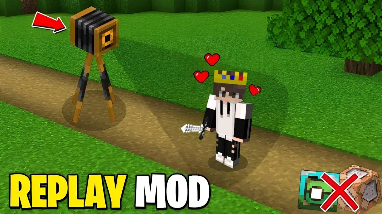 New Replay Mod For Minecraft Pocket Edition - YouTube
