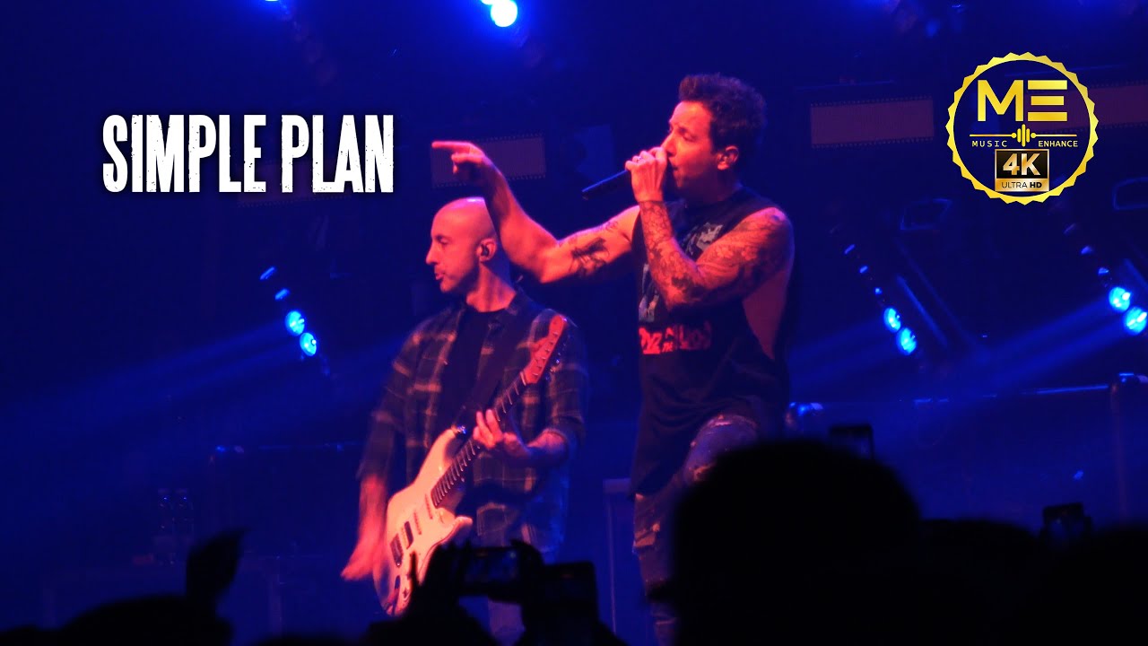 Simple Plan - Shut Up! ,Warsaw, Poland 2022 EXPO XXI (4K Ultra HD Video ...