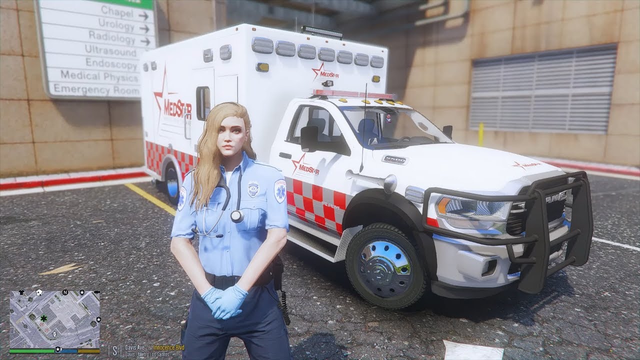 Gta 5 LSPDFR Playing As MedStar Medical Service - First Responder ...