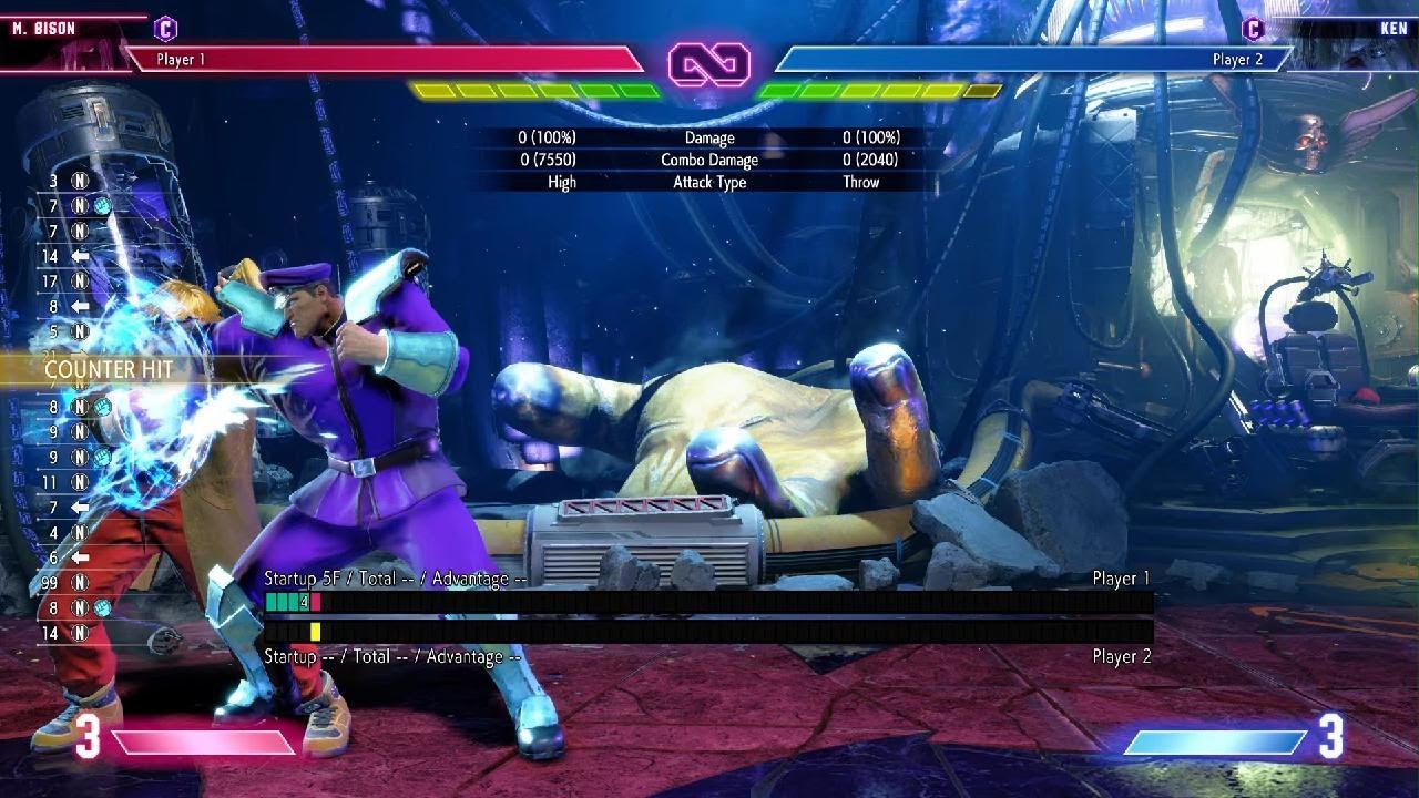 SF6 Bison Anti grab tech - YouTube