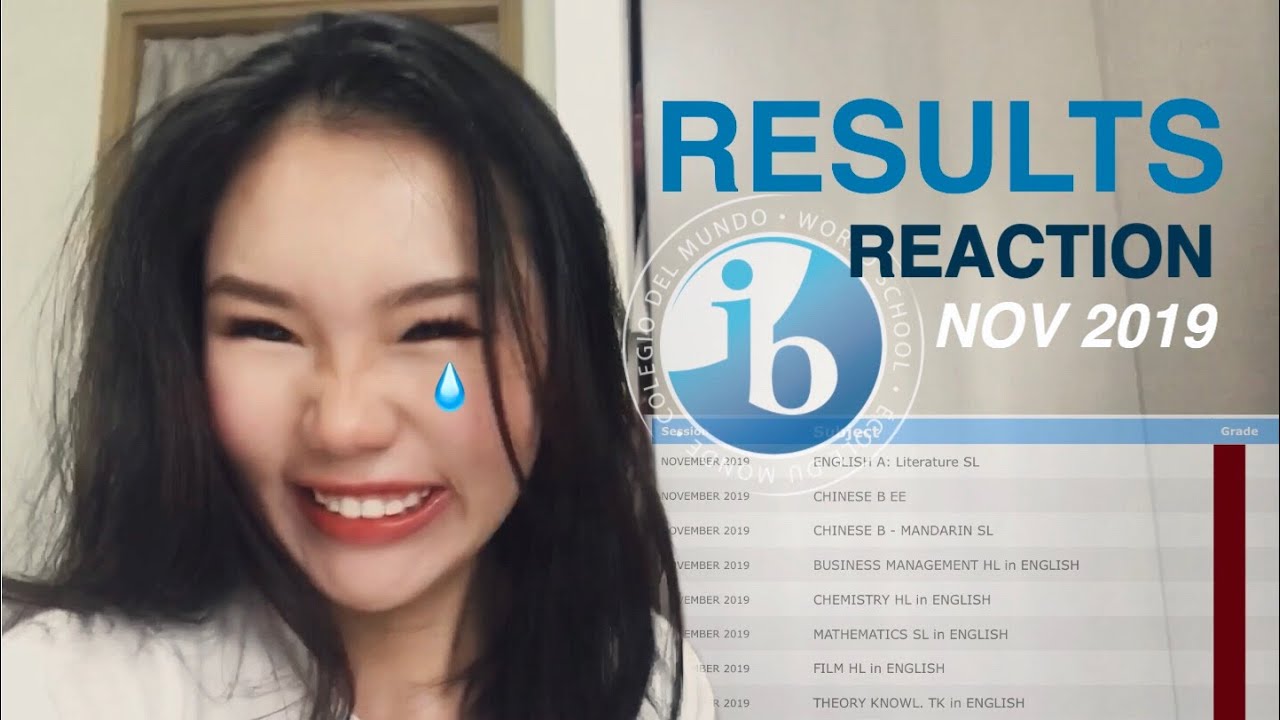 IB Results Reaction November 2019 YouTube ib-results-reaction-november-2019-youtube