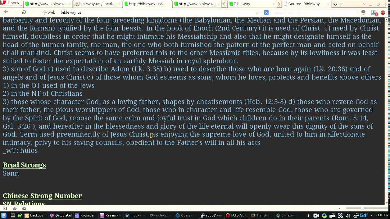 Multi Interlinear Bible Study - YouTube