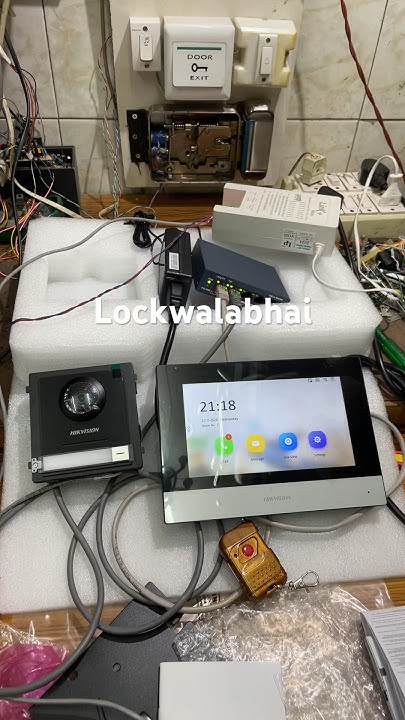 Video Door Phone with electronic lock connection setting, IP Video ...