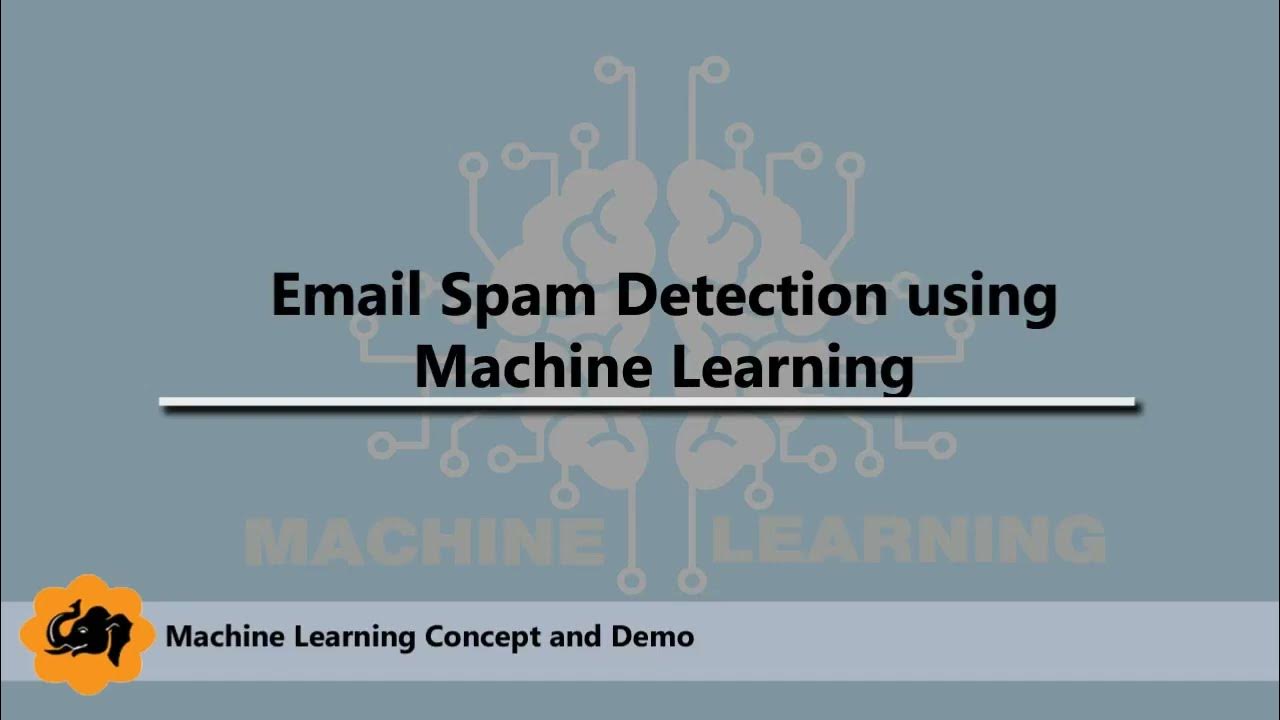 Email Spam Detection using Machine Learning - YouTube