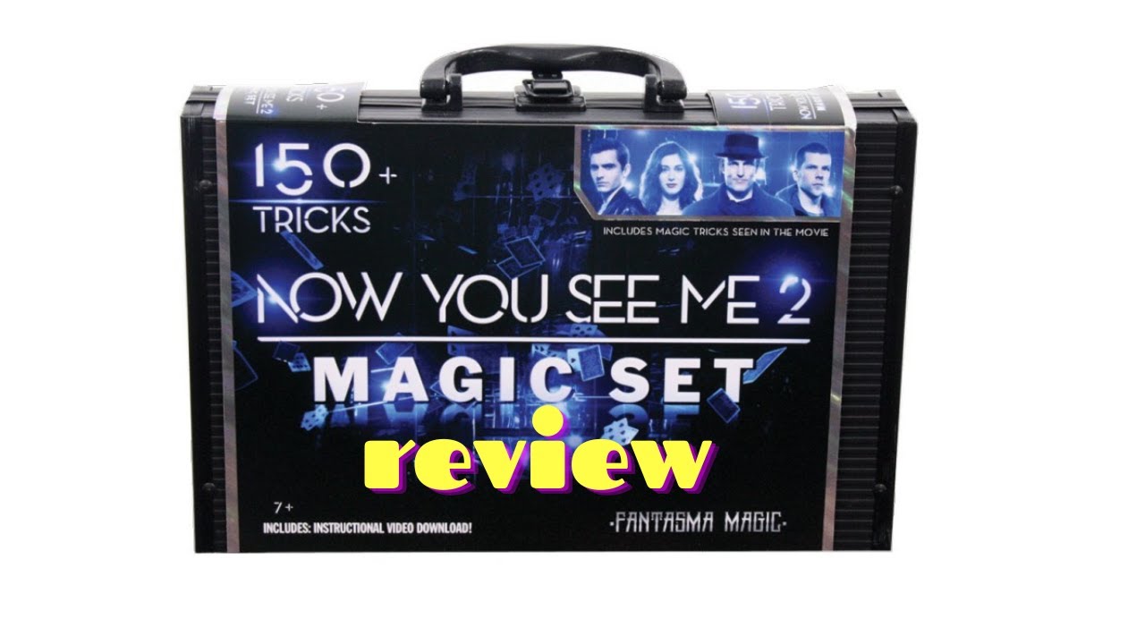 Now You See Me 2 Magic Kit Review - MGT - YouTube
