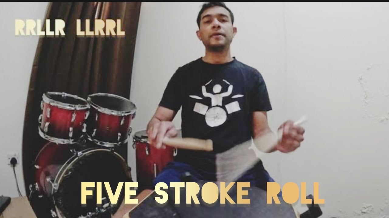 Five Stroke Roll Exercise - YouTube