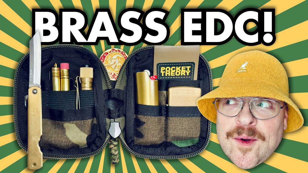 BRASS EDC KIT! - YouTube