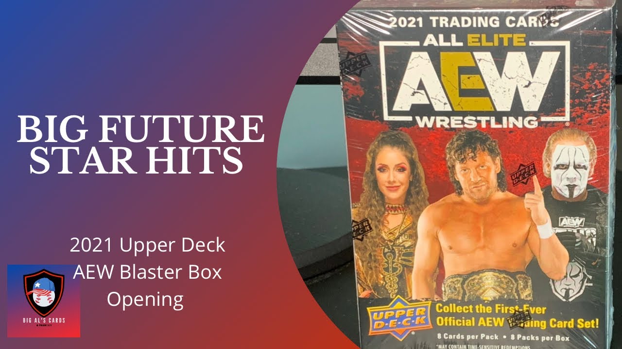 BIG FUTURE STAR HITS 🤯 | 2021 Upper Deck AEW All Elite Wrestling ...