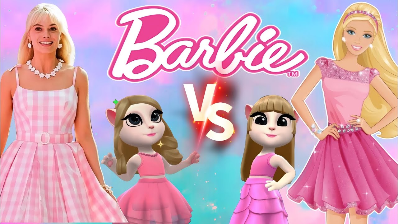 (Real Barbie vs Barbie doll) new year updated gameplay 💖 my taking angela 2 🤩💖 - YouTube