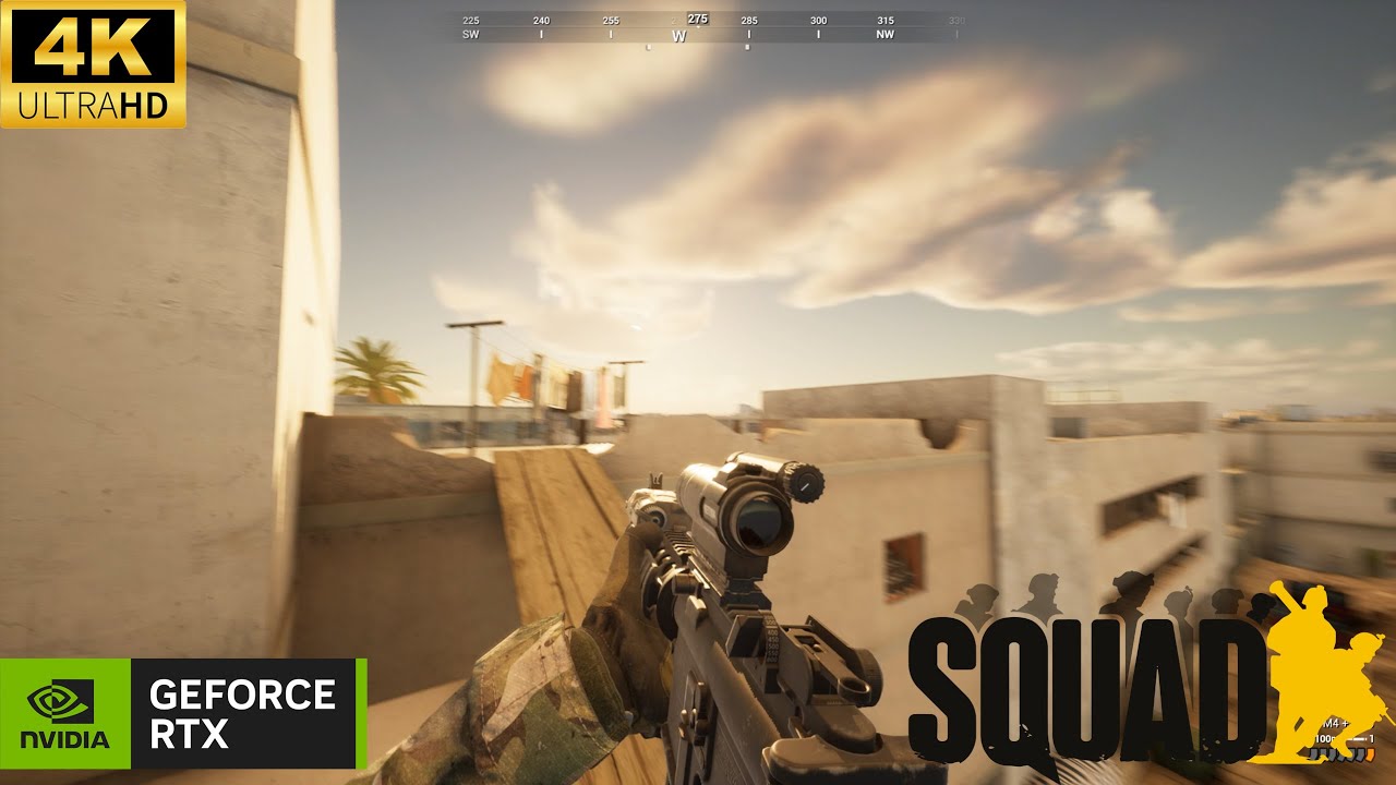 SQUAD | 4K 60FPS | Ultra Realistic RTX | Immersive Fight | FALLUJAH #1 ...