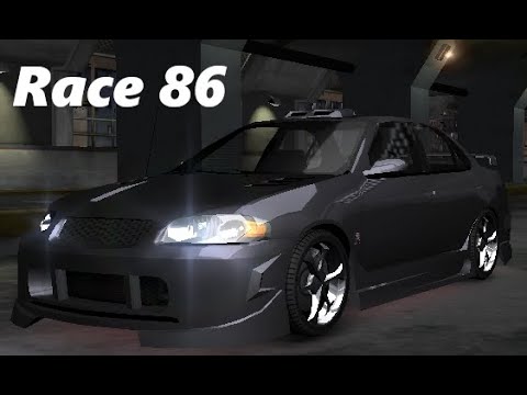 NFSU - Race 86 - Sentra - YouTube