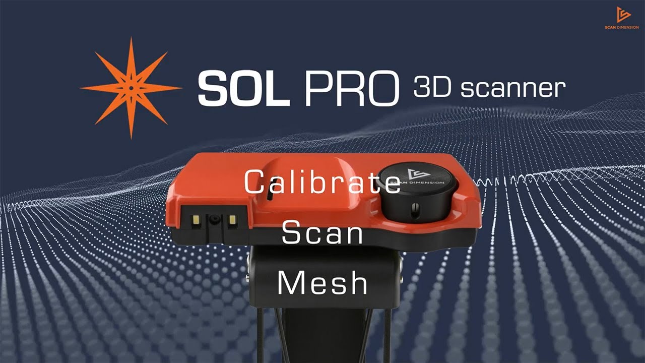 Scan Dimension SOL PRO 3D Desktop Scanner Intro - YouTube