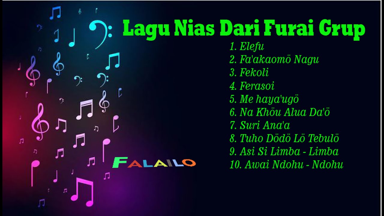 Kumpulan Lagu Nias Terbaik | Album Furai group | - YouTube