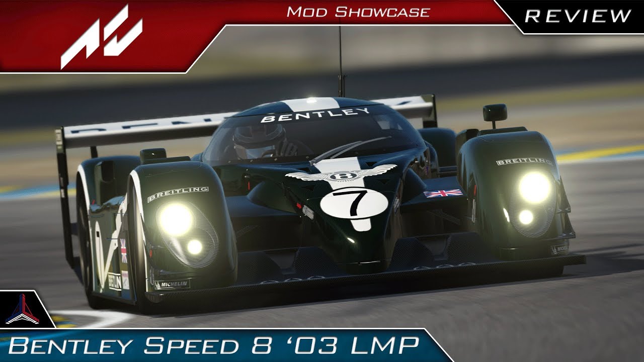 Bentley Speed 8 2003 LMP Race Car Review | Assetto Corsa | #166 - YouTube