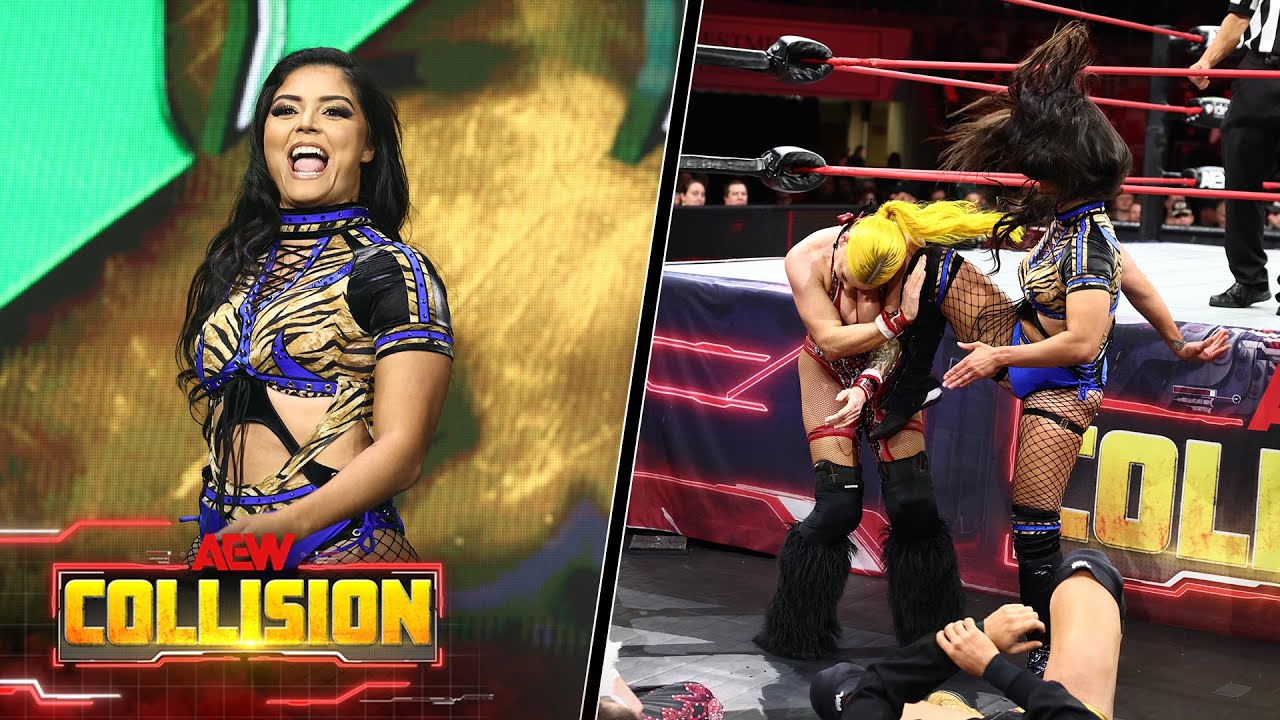 Tay Melo vs Taya Valkyrie: MATCH HIGHLIGHTS | AEW Collision, 11/15/25 ...